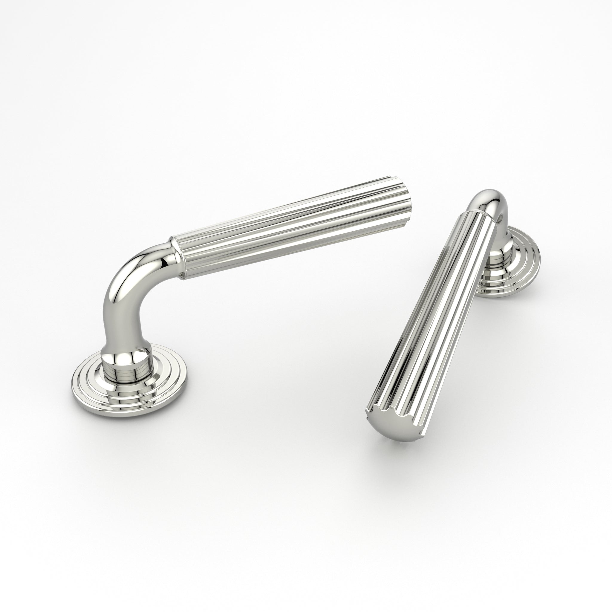Ren LH Fluted Lever Handle